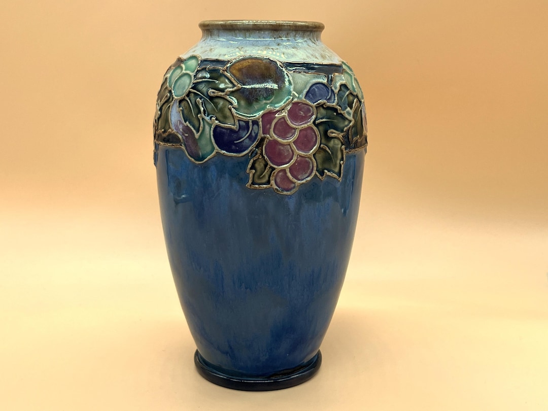 Antique Christine Abbott Royal Doulton Tube Lined Vase. 9336. X8721Y ...
