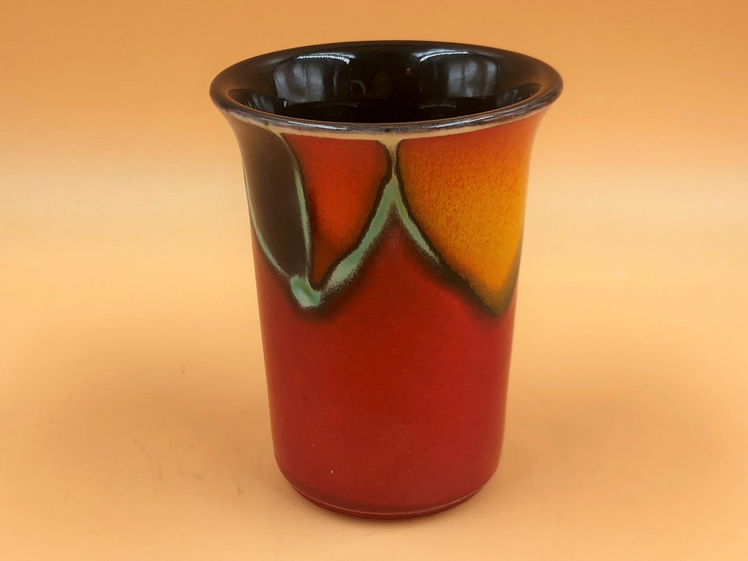Poole Pottery Volcano Design Beaker. FREE UK POST - Etsy Australia