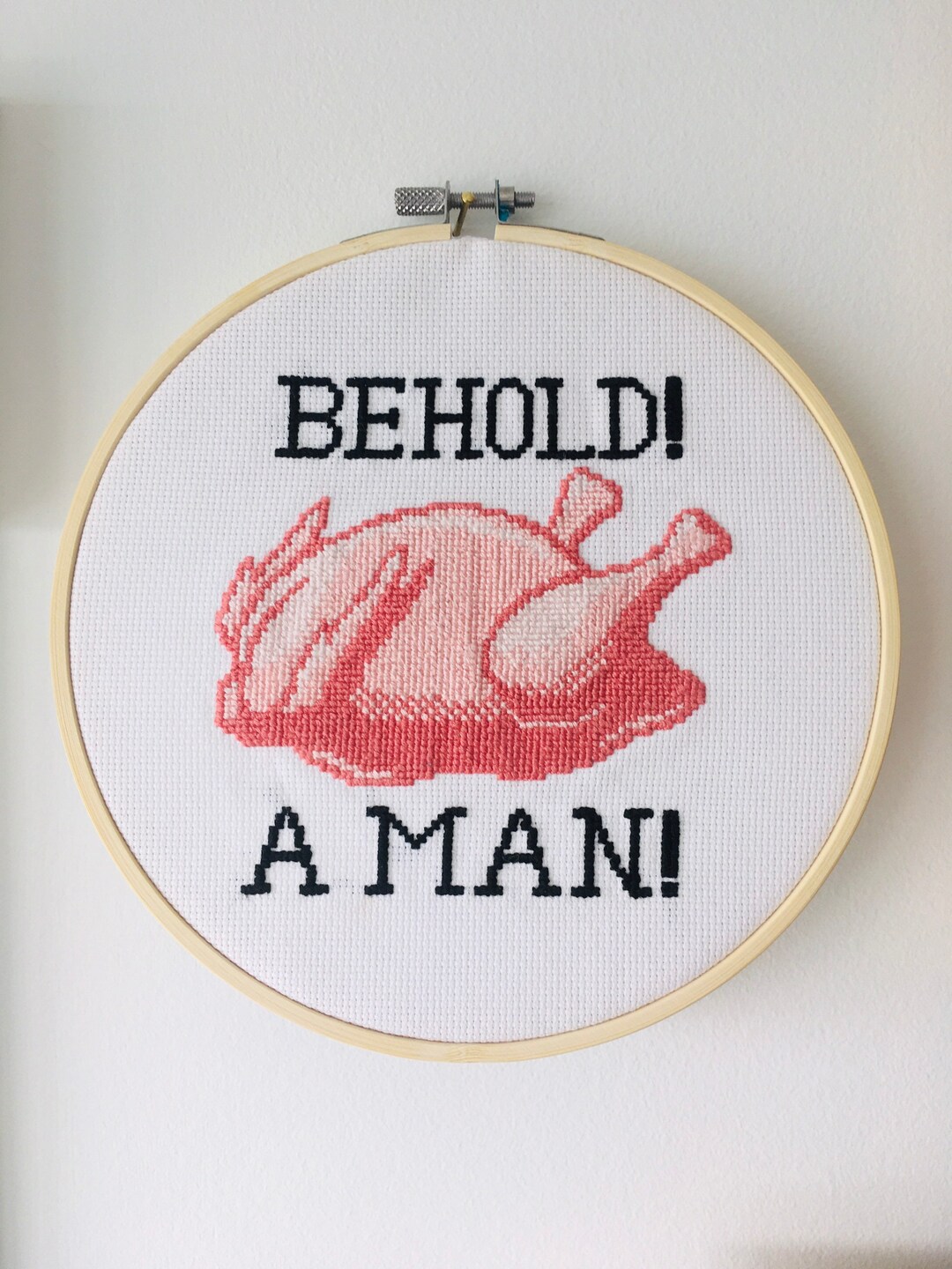 Behold! A Man! Philosophy Digital Cross Stitch Pattern - Etsy