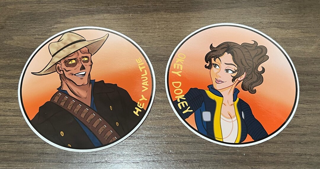 Fallout Stickers - Etsy