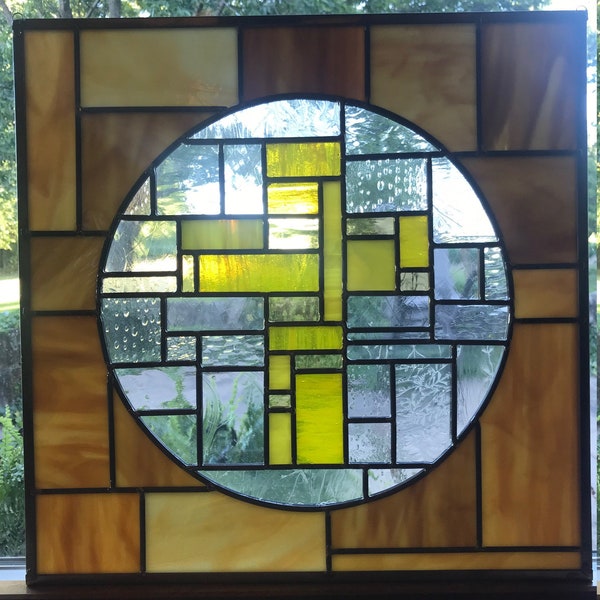 Stained Glass Cross Panel - Etsy