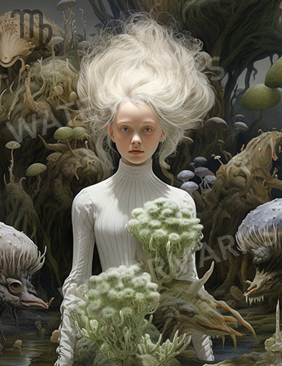 3 Earth Zodiac Signs | Ai-generated Art - Etsy