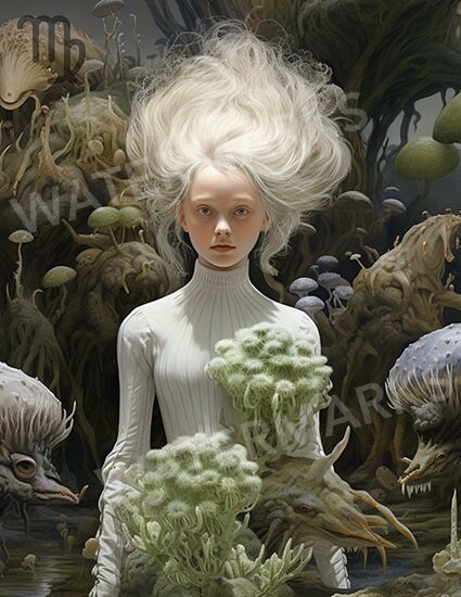 3 Earth Zodiac Signs Ai-generated Art - Etsy