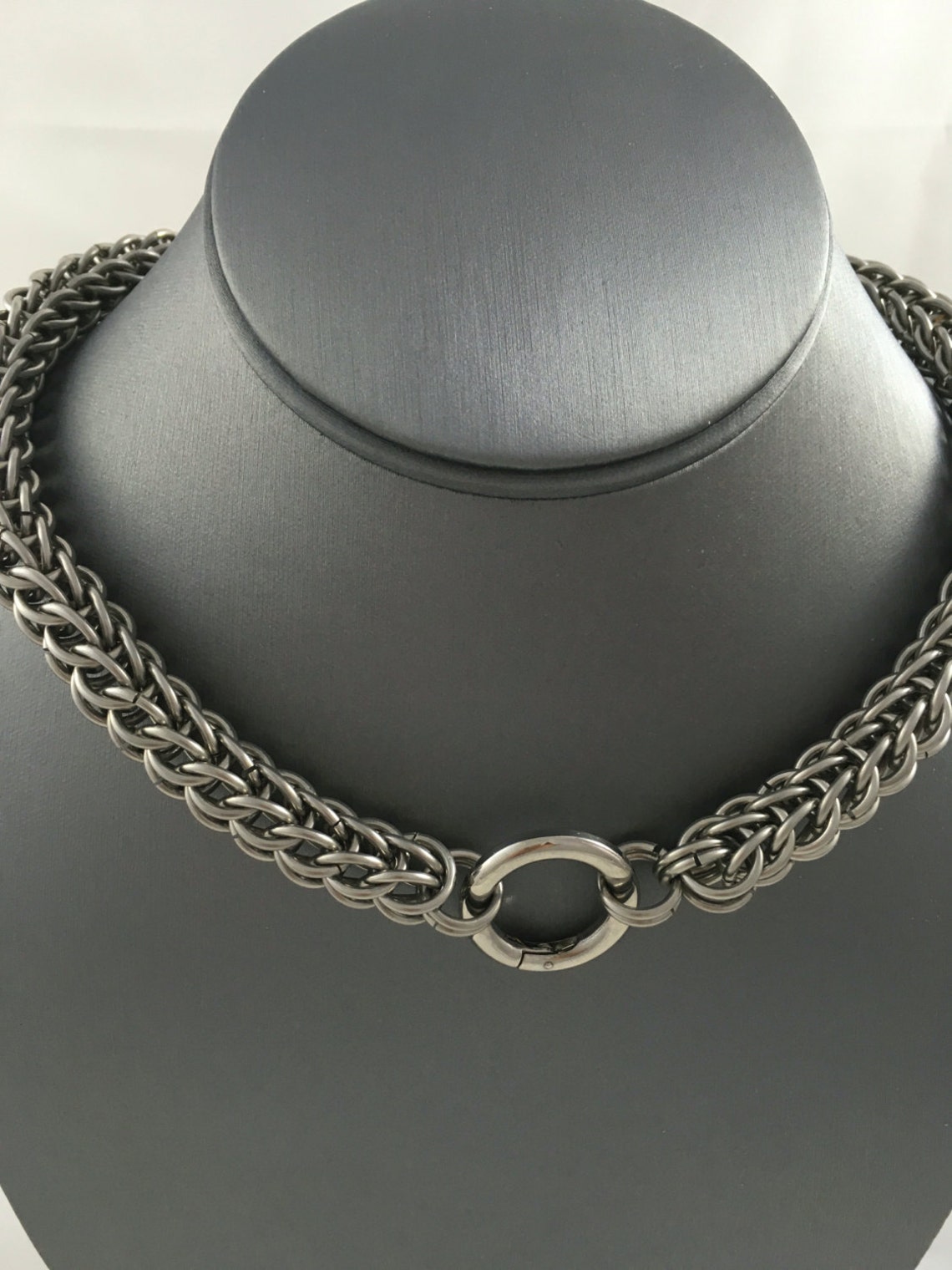 Stainless Steel Full Persian Chainmaille Collar - Etsy