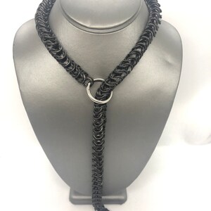 Box Weave Chainmaille Choke Chain - Etsy