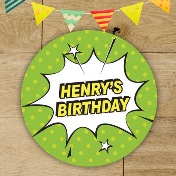 Personalised Birthday Party Stickers Party Bag Seals Thank - Etsy