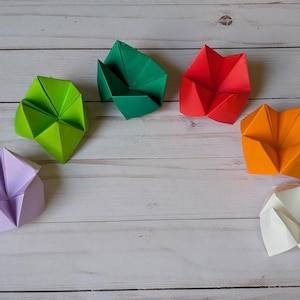 Origami Handmade Fortune Teller, Small, Fidget - Etsy