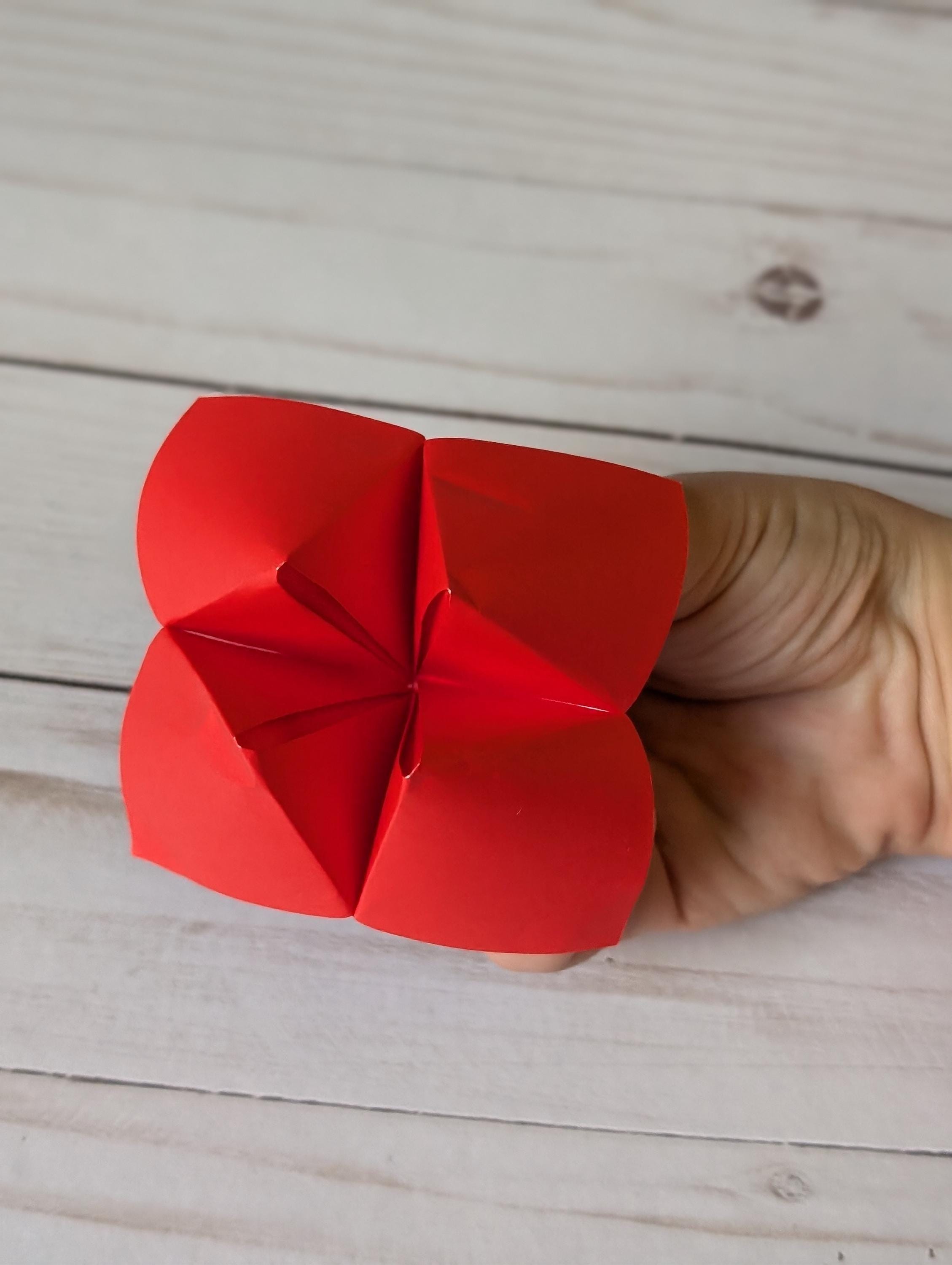 Origami Handmade Fortune Teller, Small, Fidget - Etsy