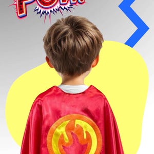 Fireman Superhero Kids Cape ,firefighter Birthday, Fireman Costume - Etsy