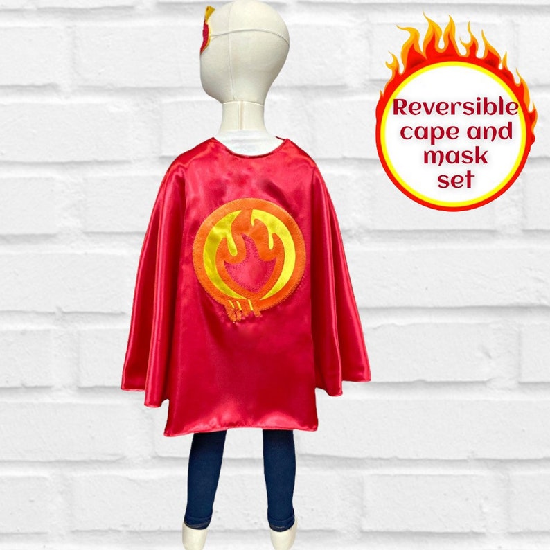 Fireman Superhero Kids Cape firefighter Birthday Fireman - Etsy