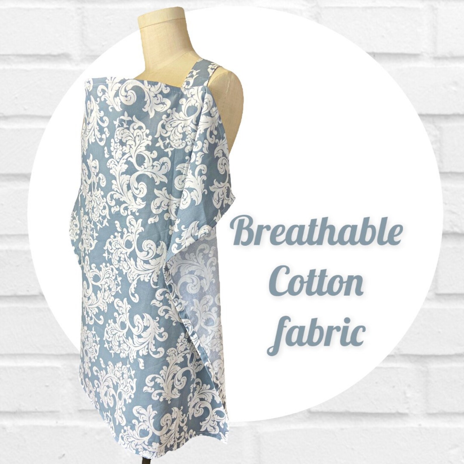 Damask Multi-use Gray & White Nursing Cover up for - Etsy