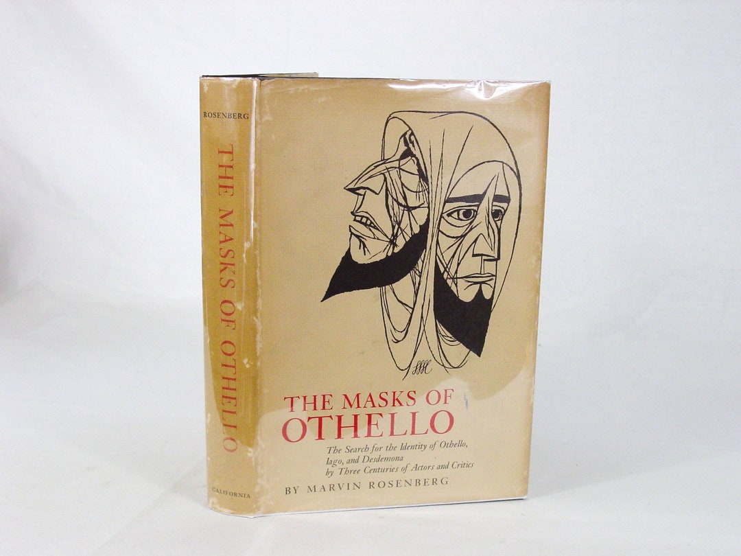 The Masks of Othello by Marvin Rosenberg 1961 First - Etsy