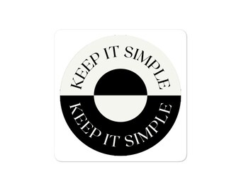 Keep It Simple Stickers - Etsy