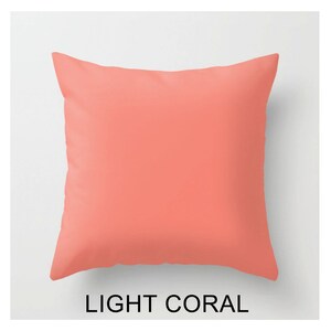 Coral Pillow | Decorative Pillow | Throw Pillow | Sofa Decor Cushion ...