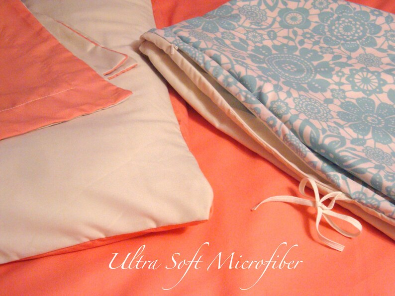 Chevron Duvet Cover, Chevron Bedding, Blue Chevron Coverlet, King Queen ...