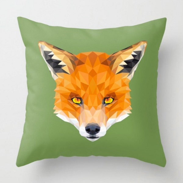 Fox Cushion - Etsy