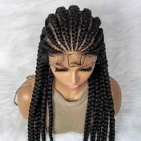 Jumbo Cornrow Braids