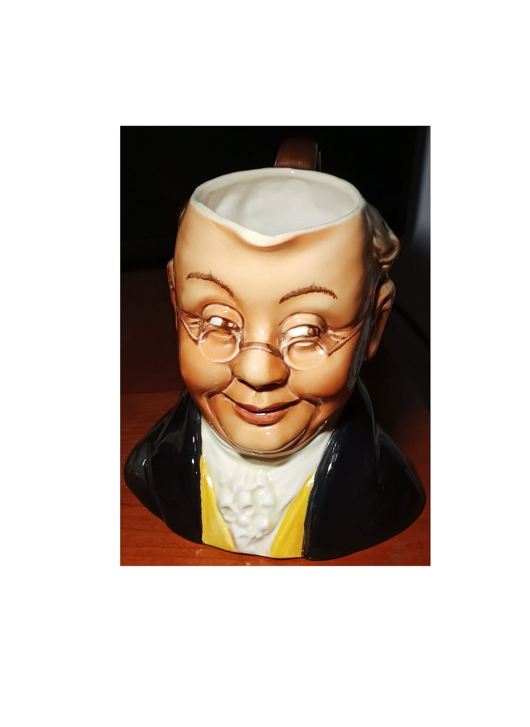 Vintage Large Sylvac Ware Character Toby Jug Mr Pickwick 1452 Charles ...