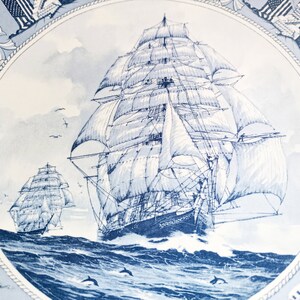 Vintage Wedgwood White Star Clipper 'thermopylae' From the Great Racing ...