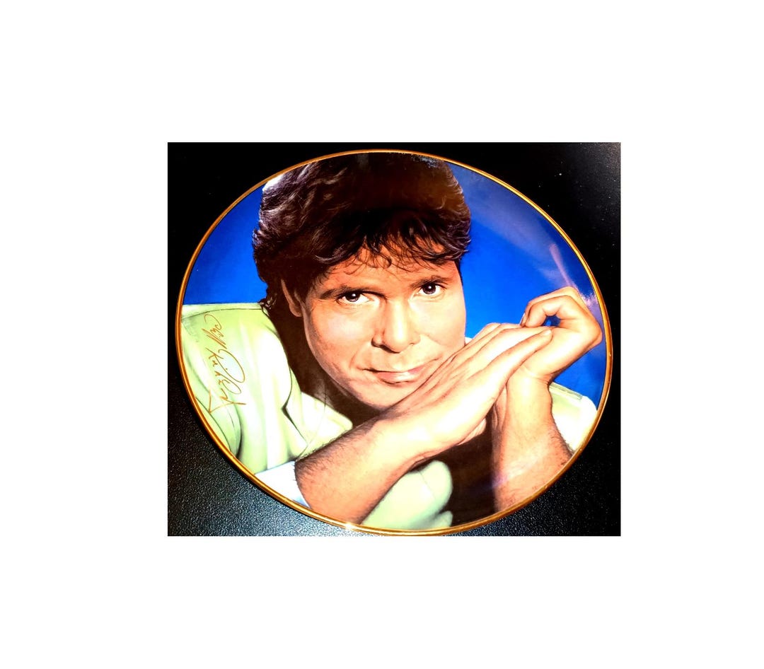 Vintage Danbury Mint Cliff Richard Plate 40 Glorious Years Dreaming of ...
