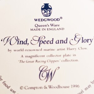 Vintage Wedgwood White Star Clipper 'thermopylae' From the Great Racing ...