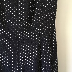 Women's 90s Vintage Black and White Spot Dress - Etsy Australia