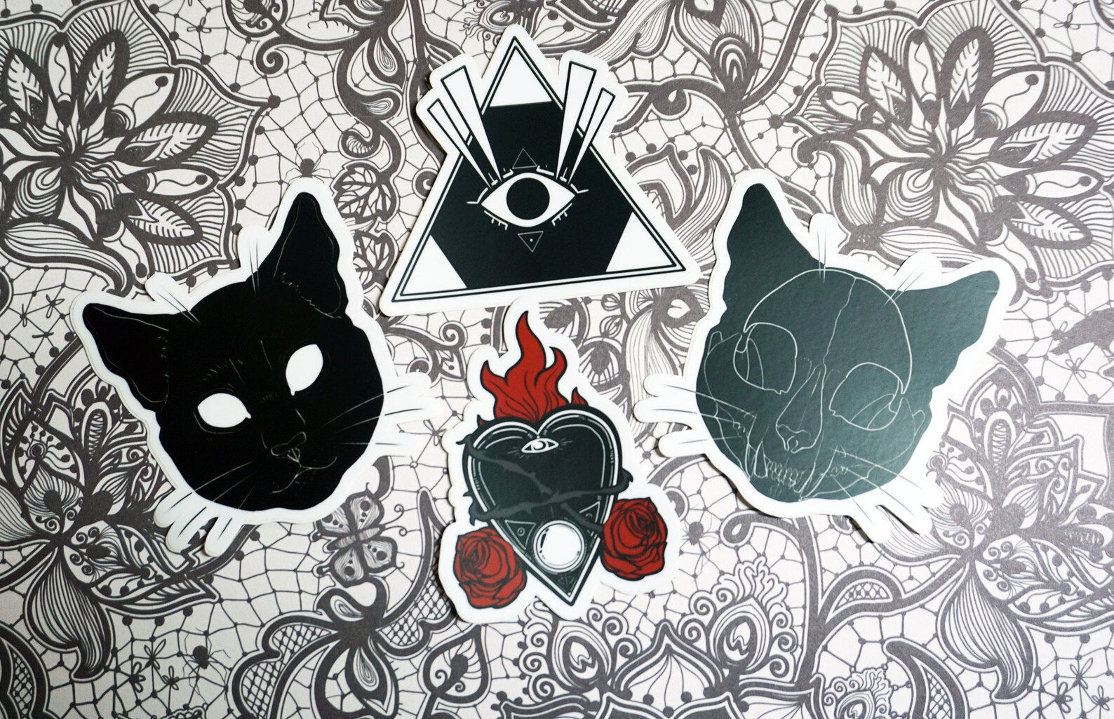 Occult and Magic Symbols Vinyl Sticker Pack | Etsy