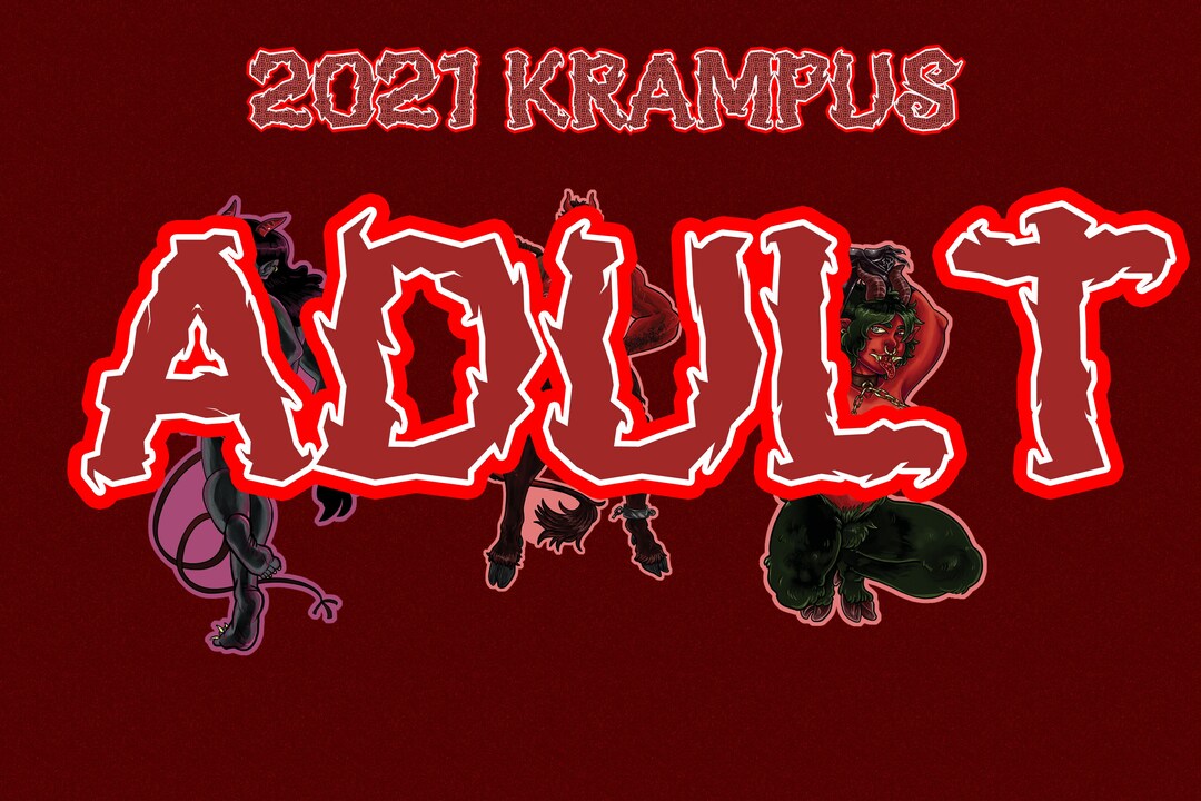 2021 Krampus Stickers (mature!) - Etsy