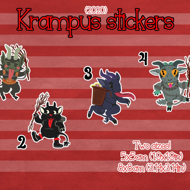 Krampus Tags - Etsy