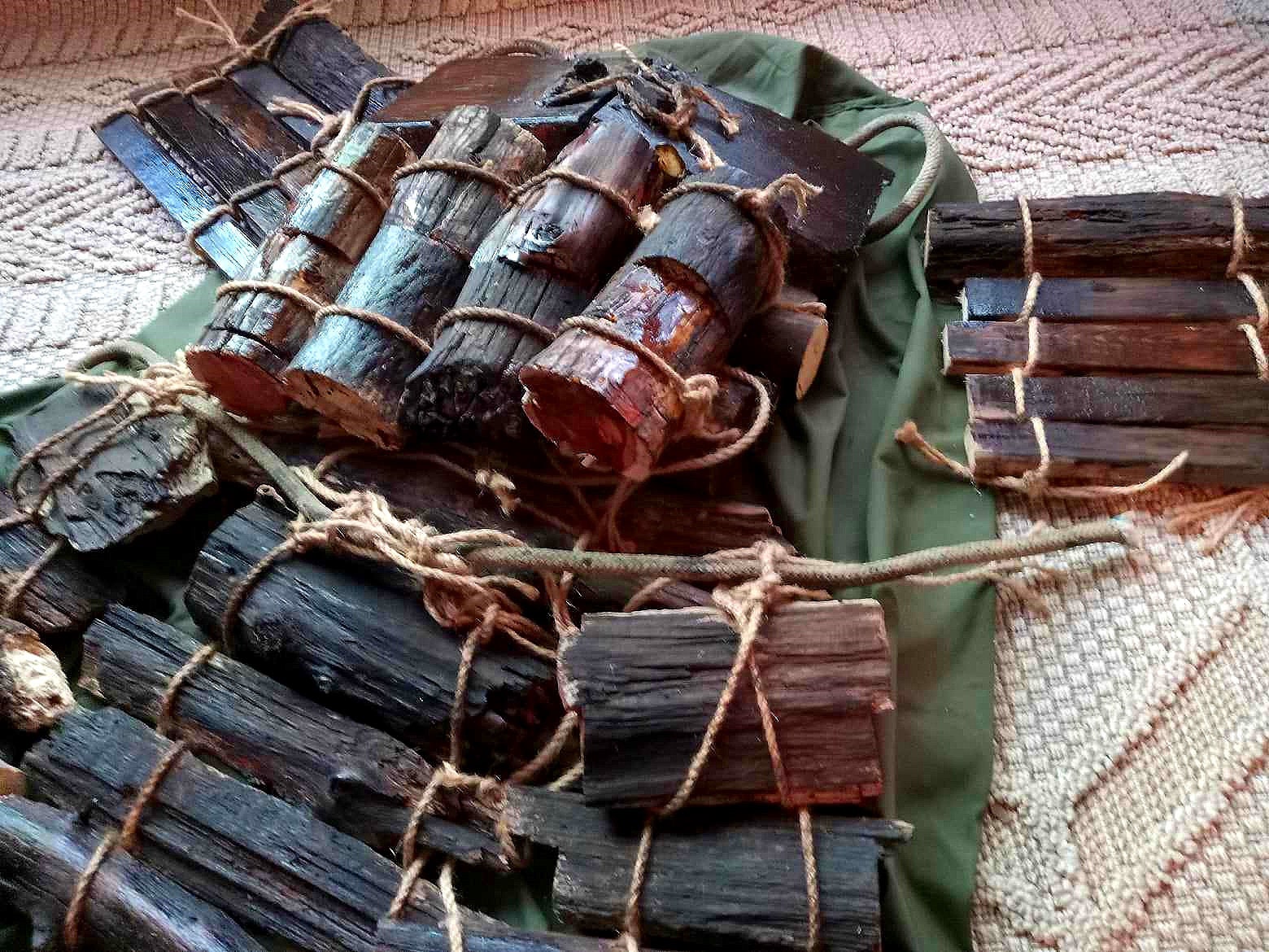 Real Wood Samurai Style Armor/costume - Etsy