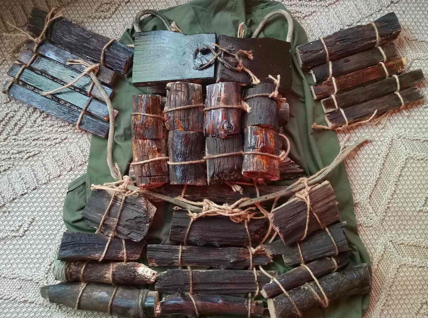 Real Wood Samurai Style Armor/costume - Etsy