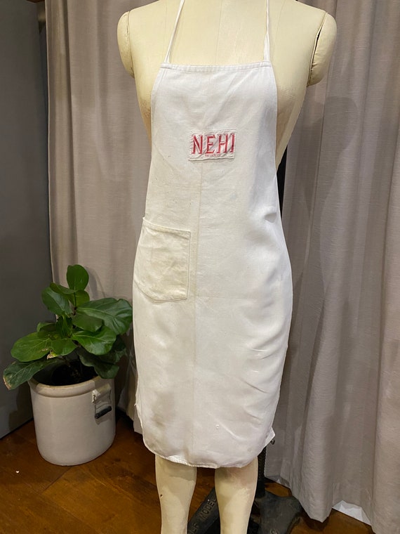 Vintage NEHI Advertising Apron | Etsy