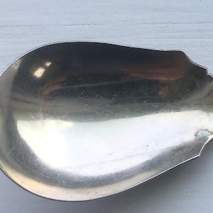 Vintage Annette Silvore Scroll Tip Sugar Spoon 5 7/8" - Etsy
