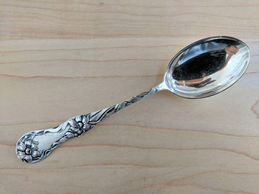Antique WEIDLICH Sterling 1903 WILD ROSE Youth Spoon 5 3/8" - Etsy