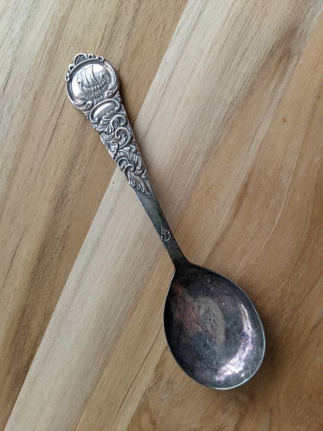 Vintage Collectible NORGE Sailing Boat Figural Sugar Scoop Souvenir ...