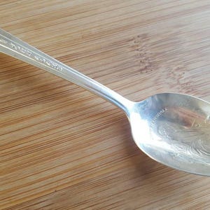 Vintage Collectible Wm Rogers JOHN ADAMS Presidential Souvenir Teaspoon ...