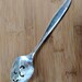 Vintage ONEIDA Community 1960 SILVER FLOWER Pierced Serving Tablespoon ...
