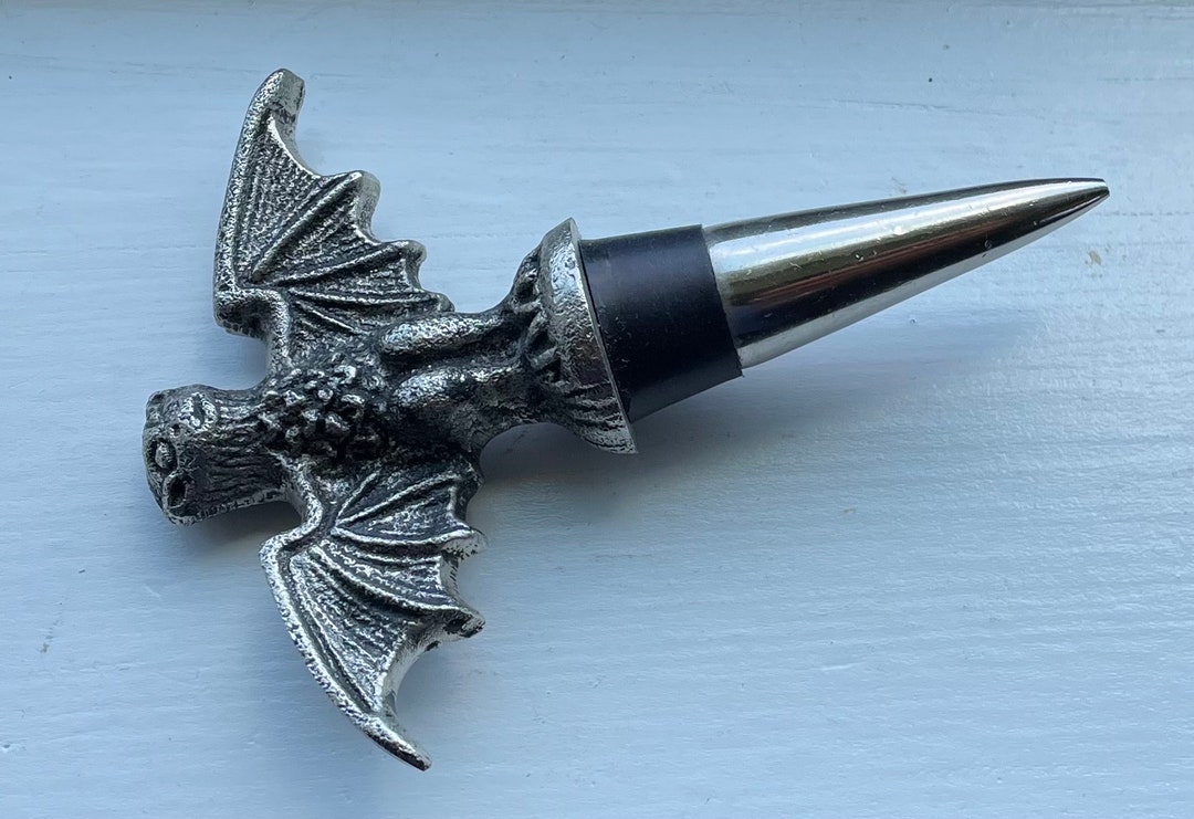 Amazing Vintage Collectible Silver/pewter Tone Novelty Figural FLYING ...