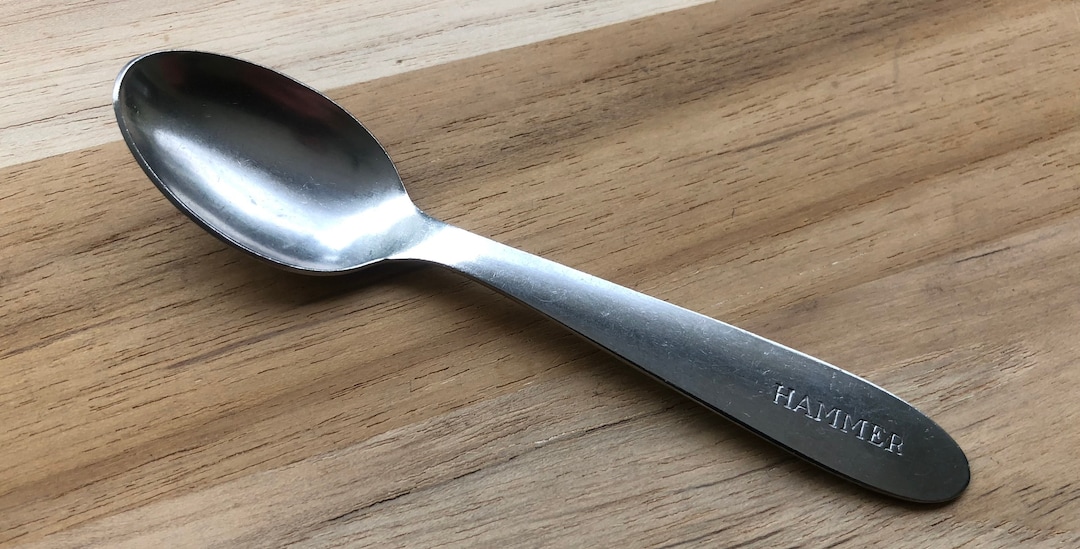 Vintage Collectible HAMMER Spoon 4 1/2" by Rostfrei - Etsy