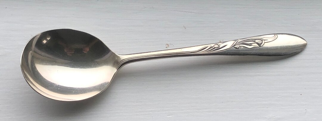 Vintage Carlton Silver 1957 CHERIE Round Bowl Soup Spoon (gumbo) 7" - Etsy
