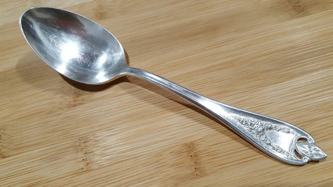 Antique 1847 Rogers Bros 1911 OLD COLONY Dessert/oval Soup Spoon 7 1/8 ...
