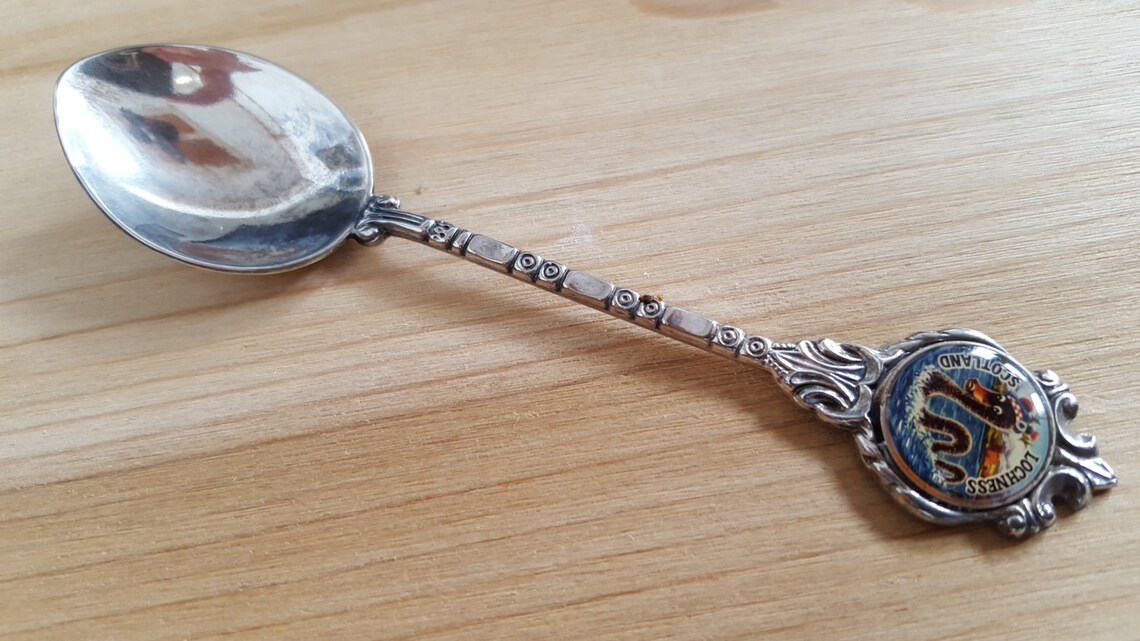 Vintage Collectible STUART Silver LOCHNESS SCOTLAND Souvenir | Etsy