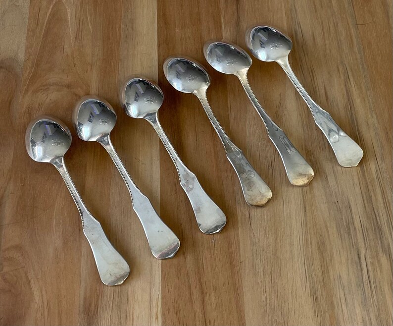 Antique Extra Coin Silver Plate 1912 ORIENT Teaspoon 5 - Etsy