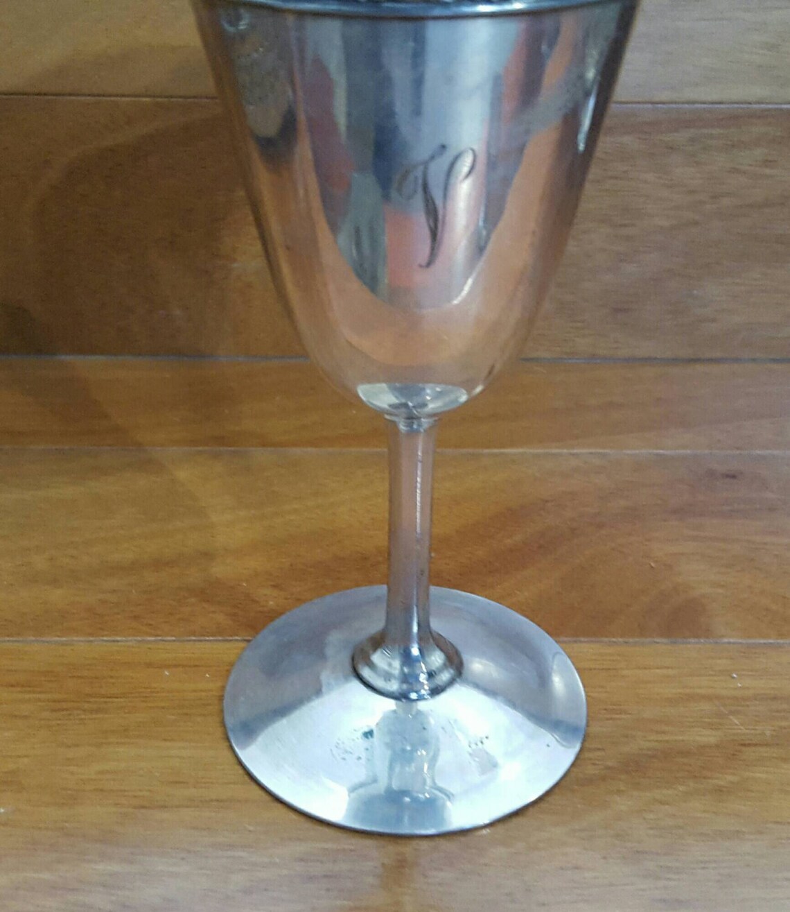Antique Wm MOUNTS Homan Plate 01157 Silver Plated Wine/water Chalice ...
