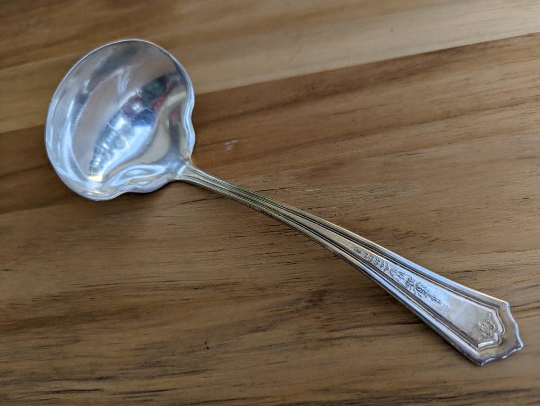Antique R & B Silver 1923 MANOR Solid Gravy/sauce Ladle 6 7/8" - Etsy