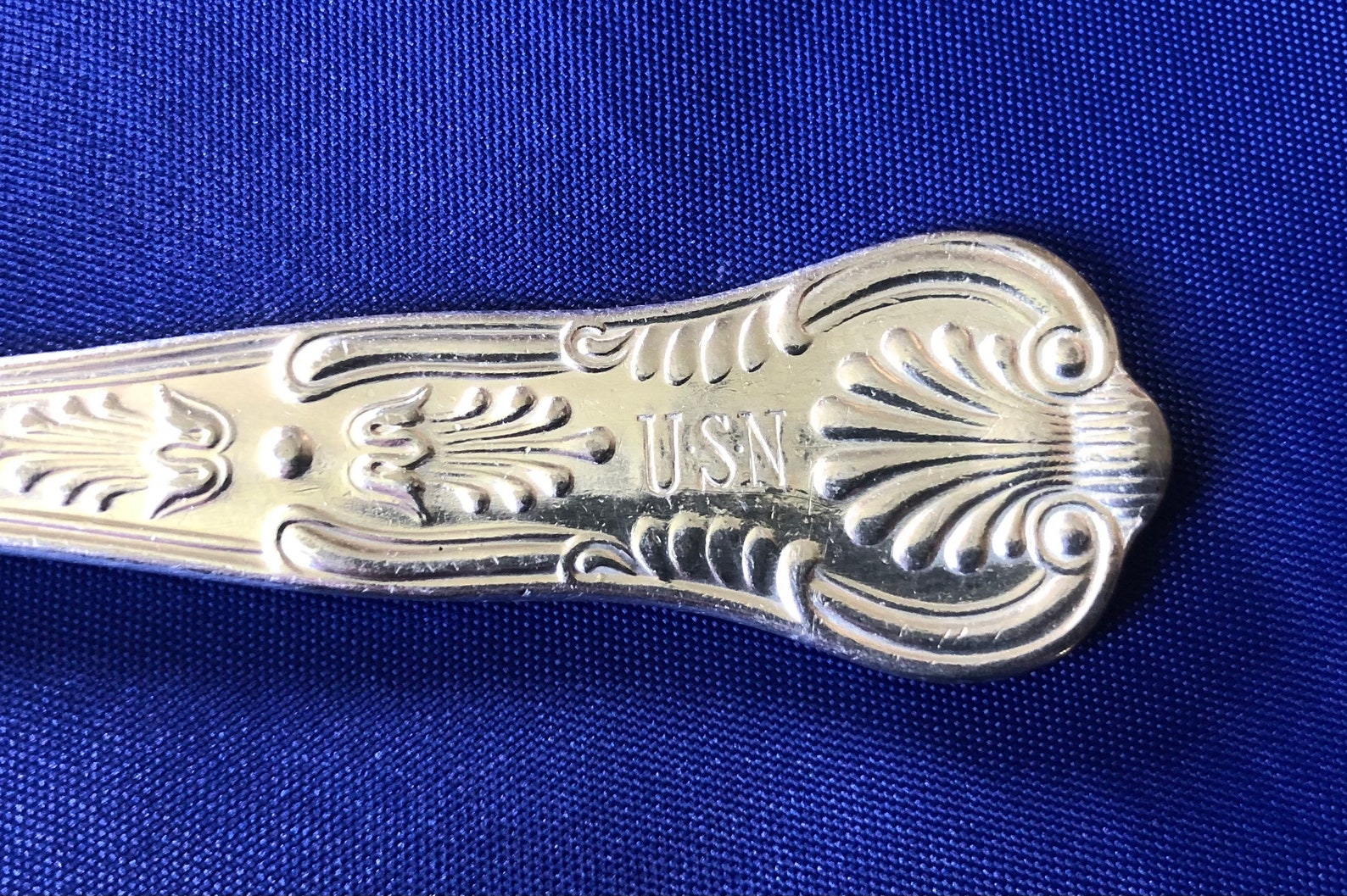 Vintage Collectible Silver Plate US Navy USN Emblem & Anchor - Etsy
