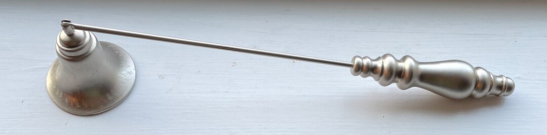 Vintage Collectible Elegant Long Handled BRONZE PIVOT/HINGED Bell End ...