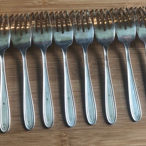 Antique Gee-esco 1910 QUEEN BERTHA Dessert/salad Fork 6 1/4", Set of 12 ...