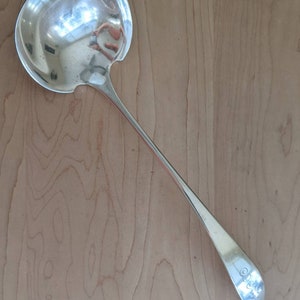 RARE Antique Ludwig Redlich Sterling 1895 POINTED ANTIQUE Large Soup ...