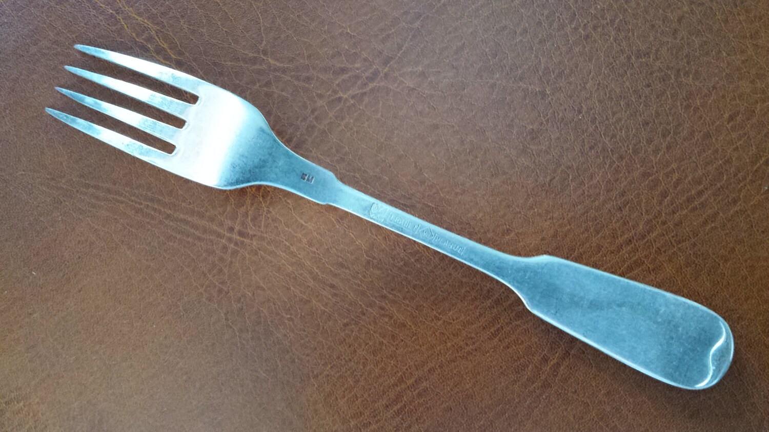 Antique Collectible FRAGET MB Plaque 1872 FIDDLE Dinner Fork 7 3/8" - Etsy